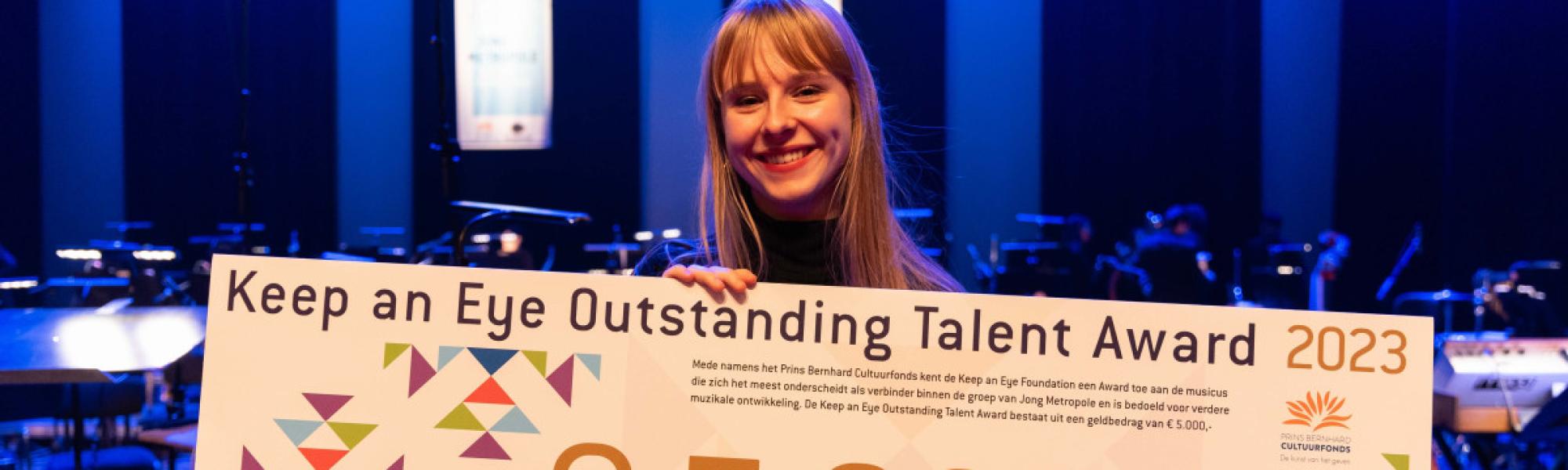 Keep an Eye Outstanding Talent Award - Jong Metropole